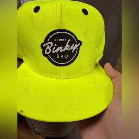 Binky Bro | Other | Binky Bro Neon Yellow Toddler Cap | Poshmark